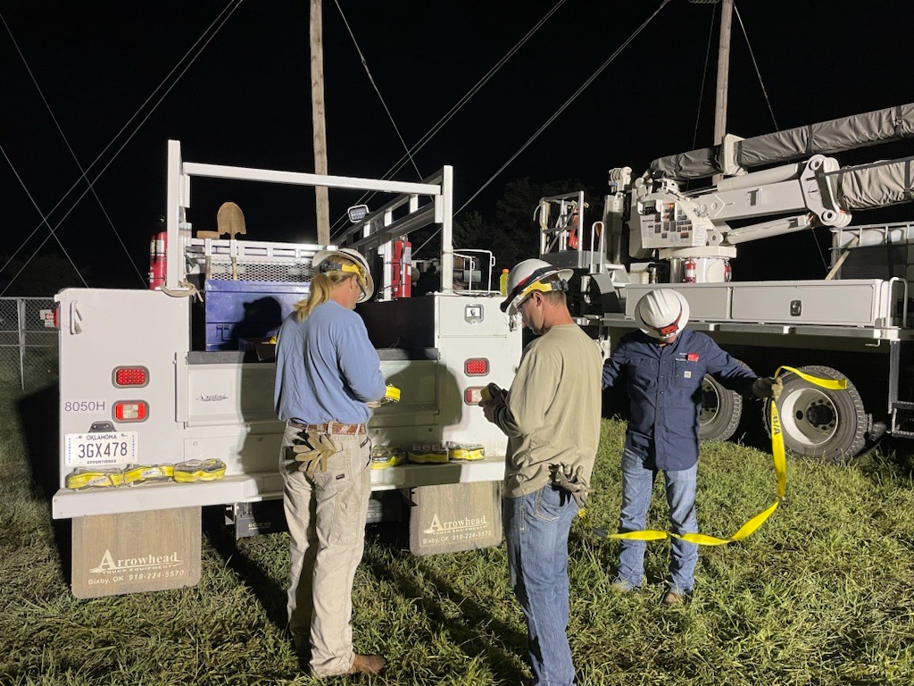 Oklahoma G&T Takes Extra Steps to Protect Nighttime Crews