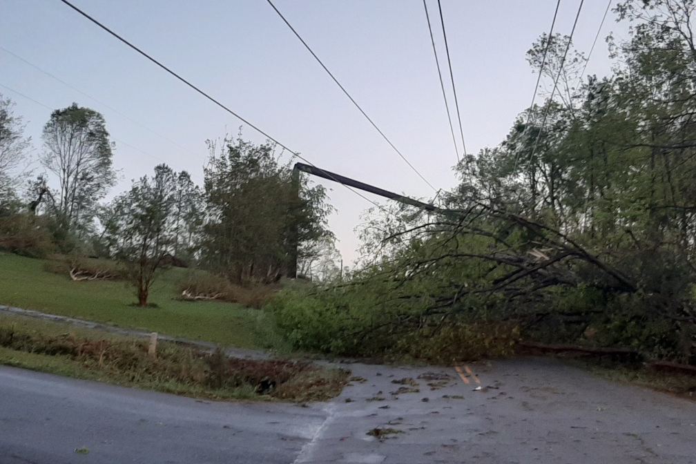 Severe Storms Cause Power Outages for Co-op Members in South